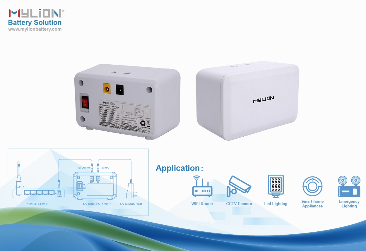 mini ups for router