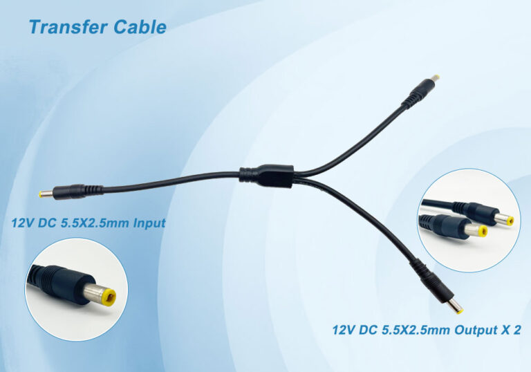 Mylion mini ups 12v mini dc ups transfer cable