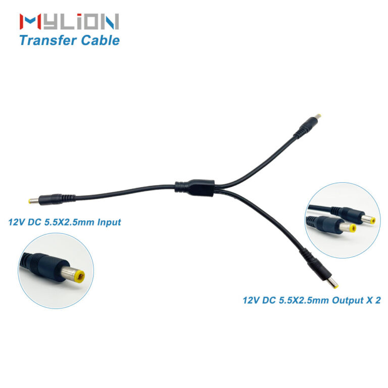 Mylion mini ups 12v mini dc ups transfer cable