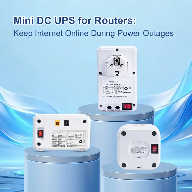 Mini DC UPS for Routers: Keep Internet Online During Power Outages